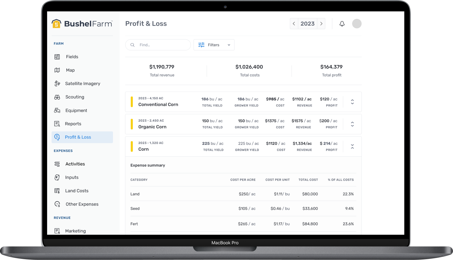 Best Farm Management Software - Bushel Farm